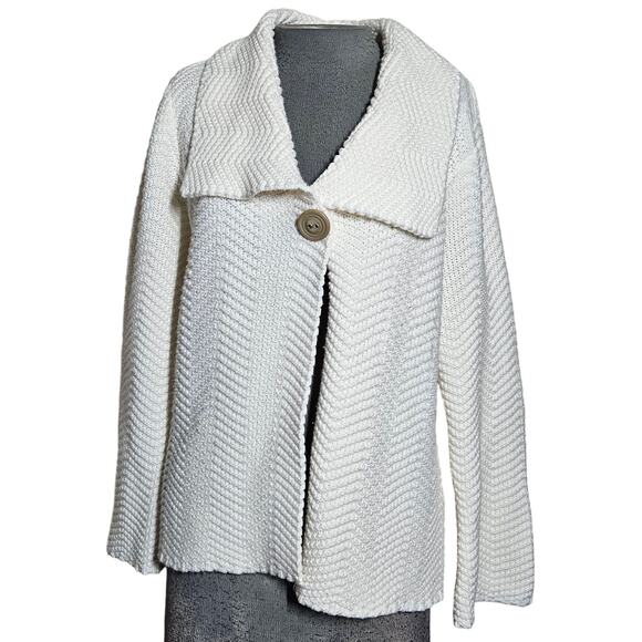 JM Collection | Sweaters | Cream Cardigan Sweater Size Xl | Poshmark